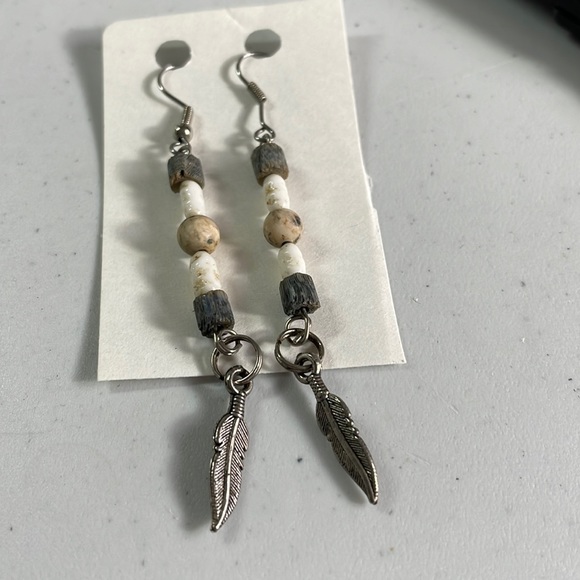 Hand Crafted | Jewelry | Stone And Glass Earrings | Poshmark